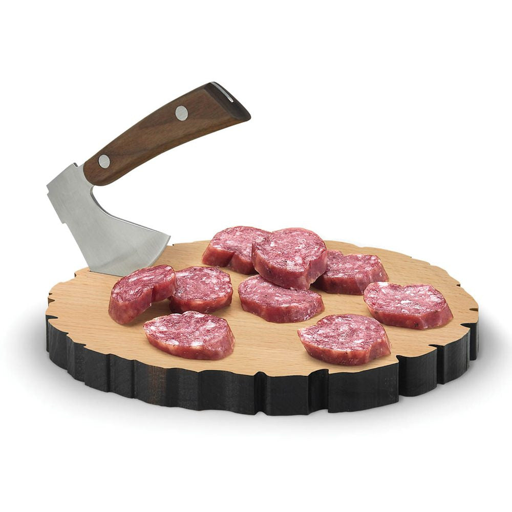 Cheese Board Log and Axe Set - Costumes and Collectibles