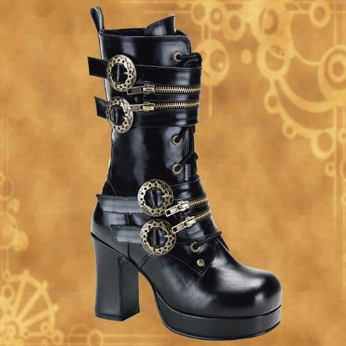 Gothika Steampunk Boots - Costumes and Collectibles